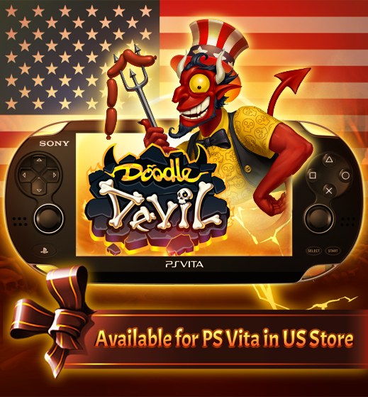 Doodle Devil is now available for PS Vita US Store! - JoyBits