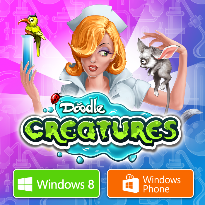 Doodle Creatures is now available for Win8 and Winphone! - JoyBits